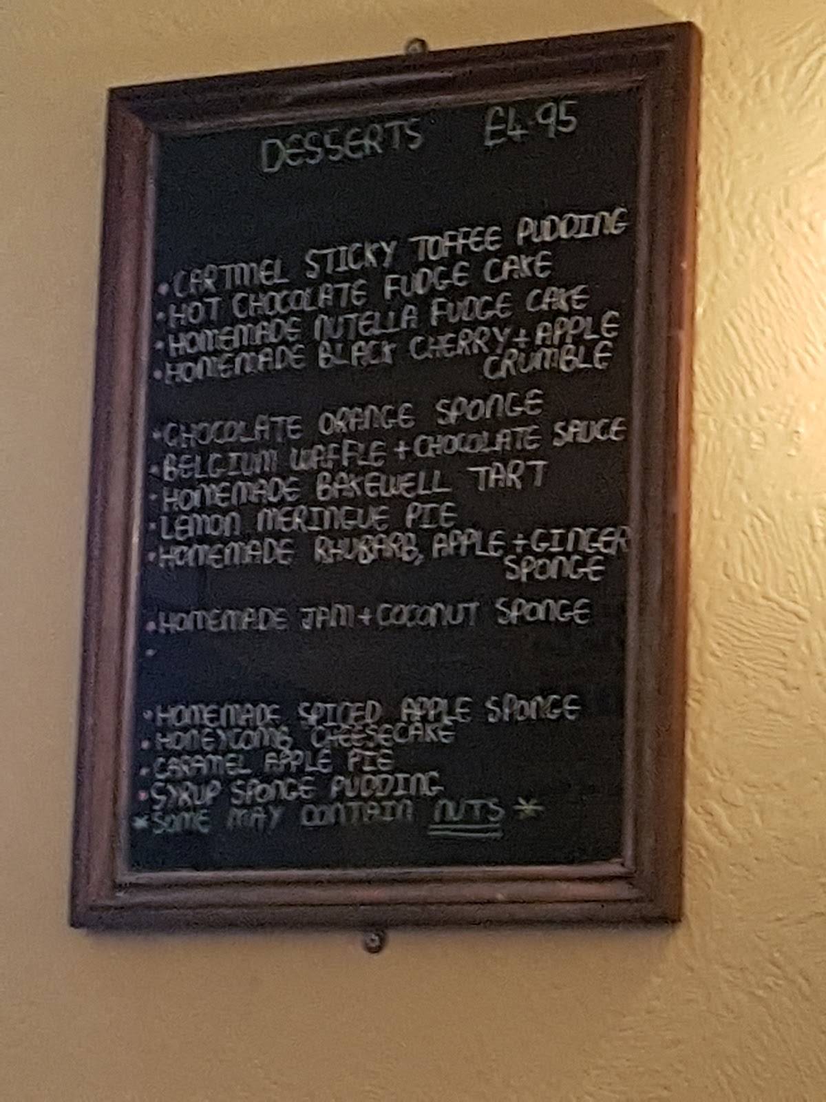 Menu at Colliers Arms pub & bar, St Helens