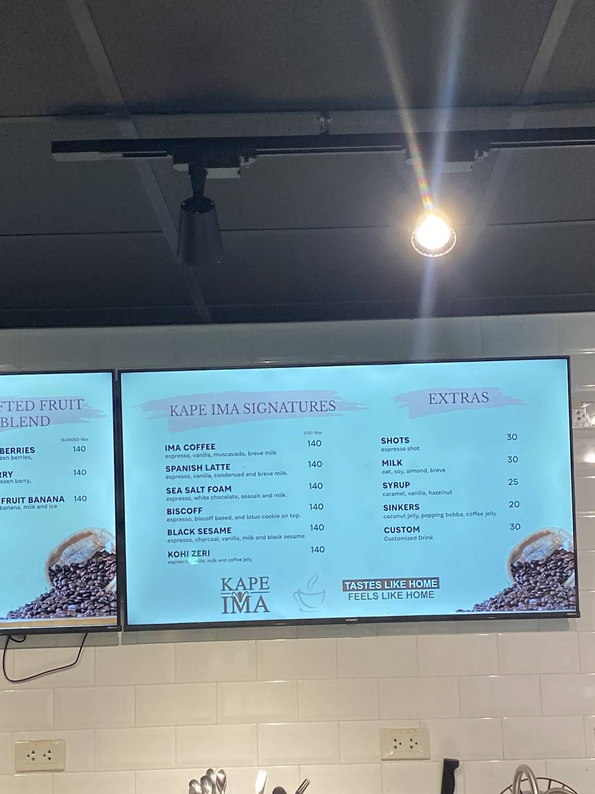 Menu at Lola Ima Pampanga Cuisine restaurant, San Fernando