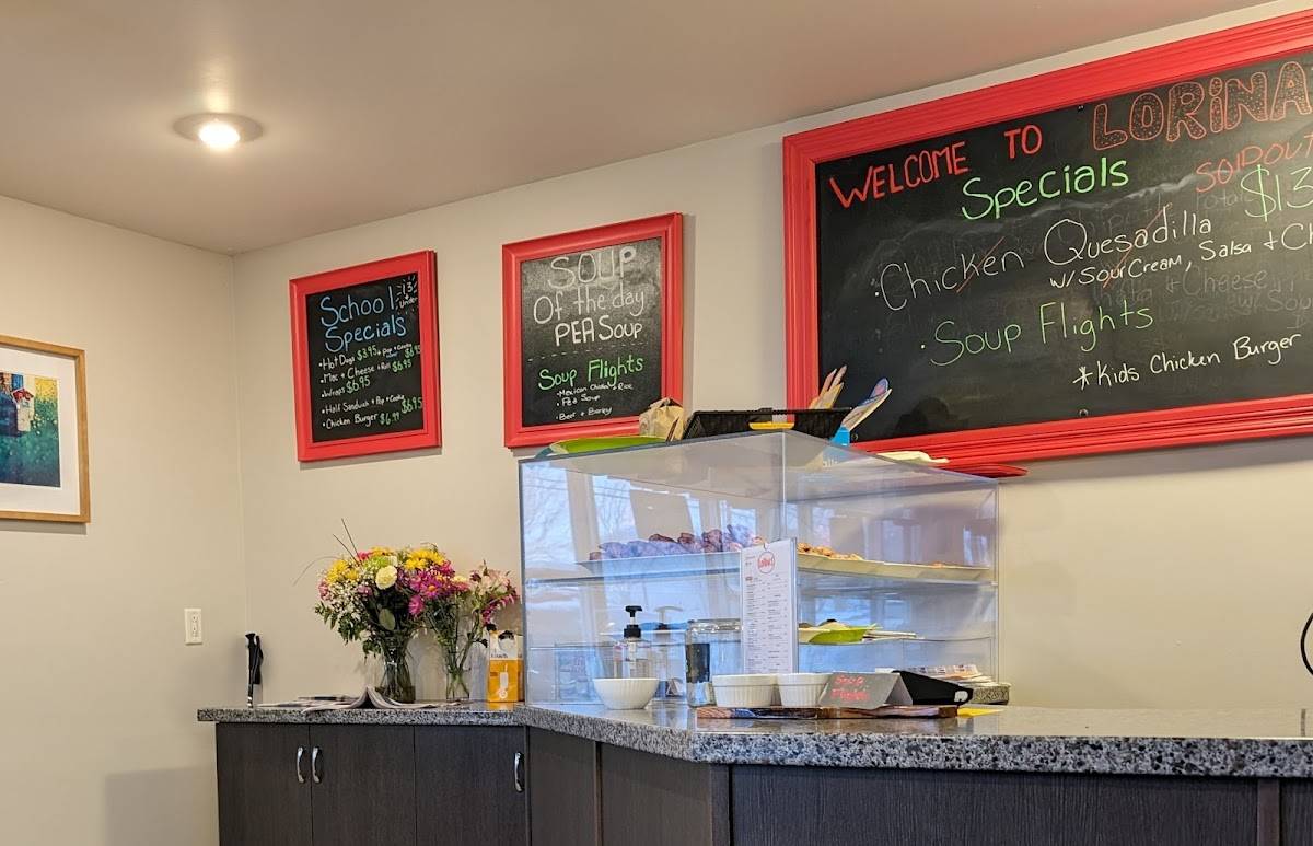 Menu at Lorina's Restaurant, Torbay