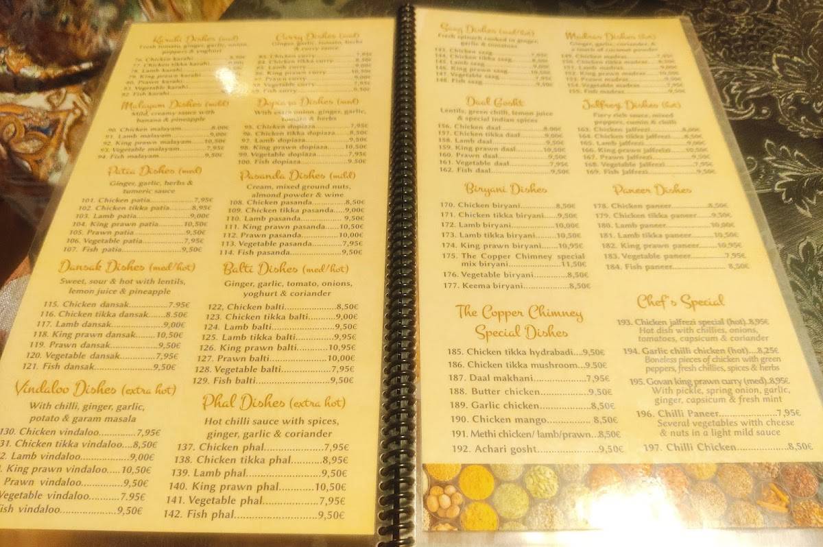 Menu at The Hen's Teeth pub & bar, Villamartín