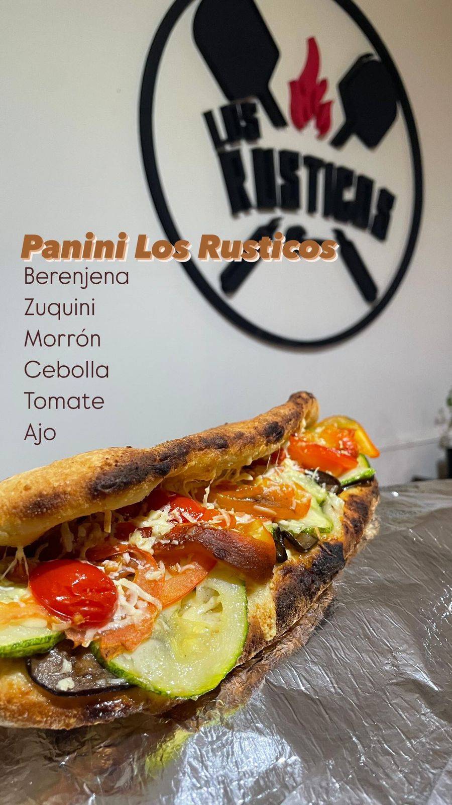 Carta del restaurante Los Rústicos, Balneario Oceano