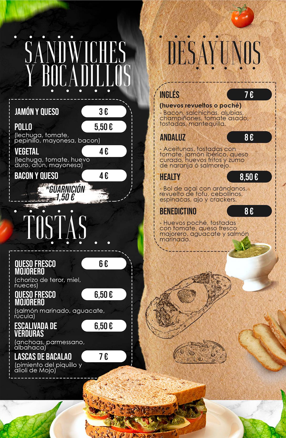 Menu at Lounge Bar Mandalay Fussion, Corralejo