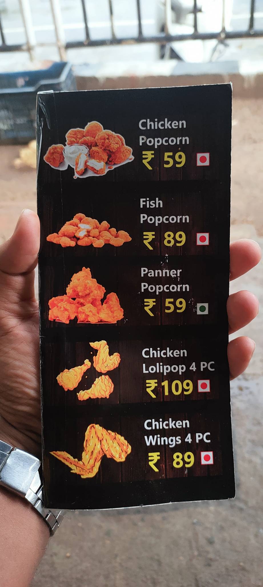 Menu at Ludo cafe, Cuttack