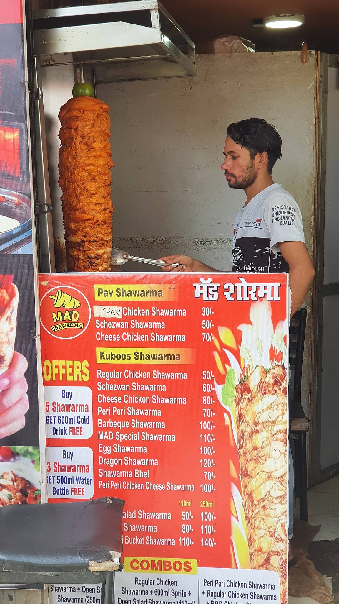 Menu at M.A.D SHAWARMA, Thane