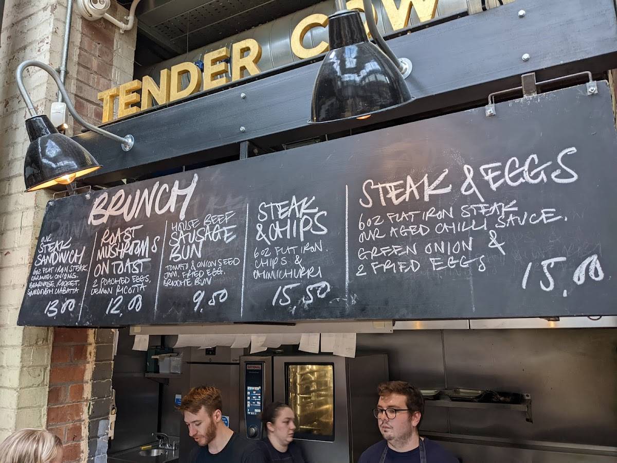 Menu at Mackie Mayor pub & bar, Manchester