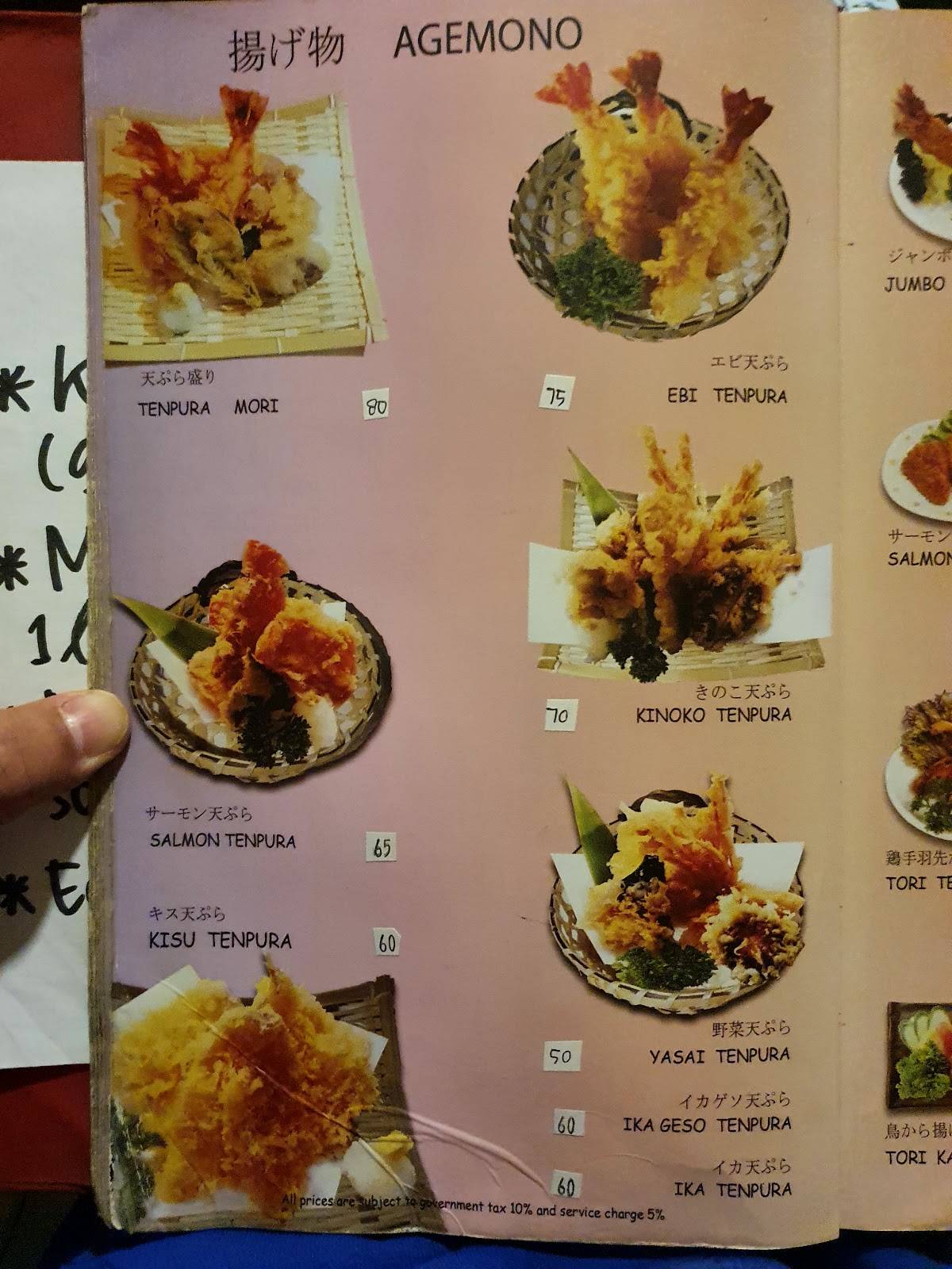 Carta del restaurante Maguro Tei, Bekasi