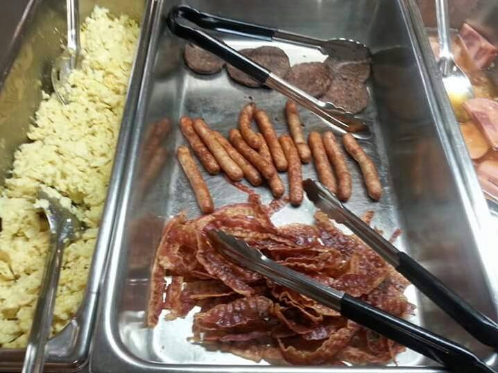 Menu at Mama Ree's restaurant, Sylacauga