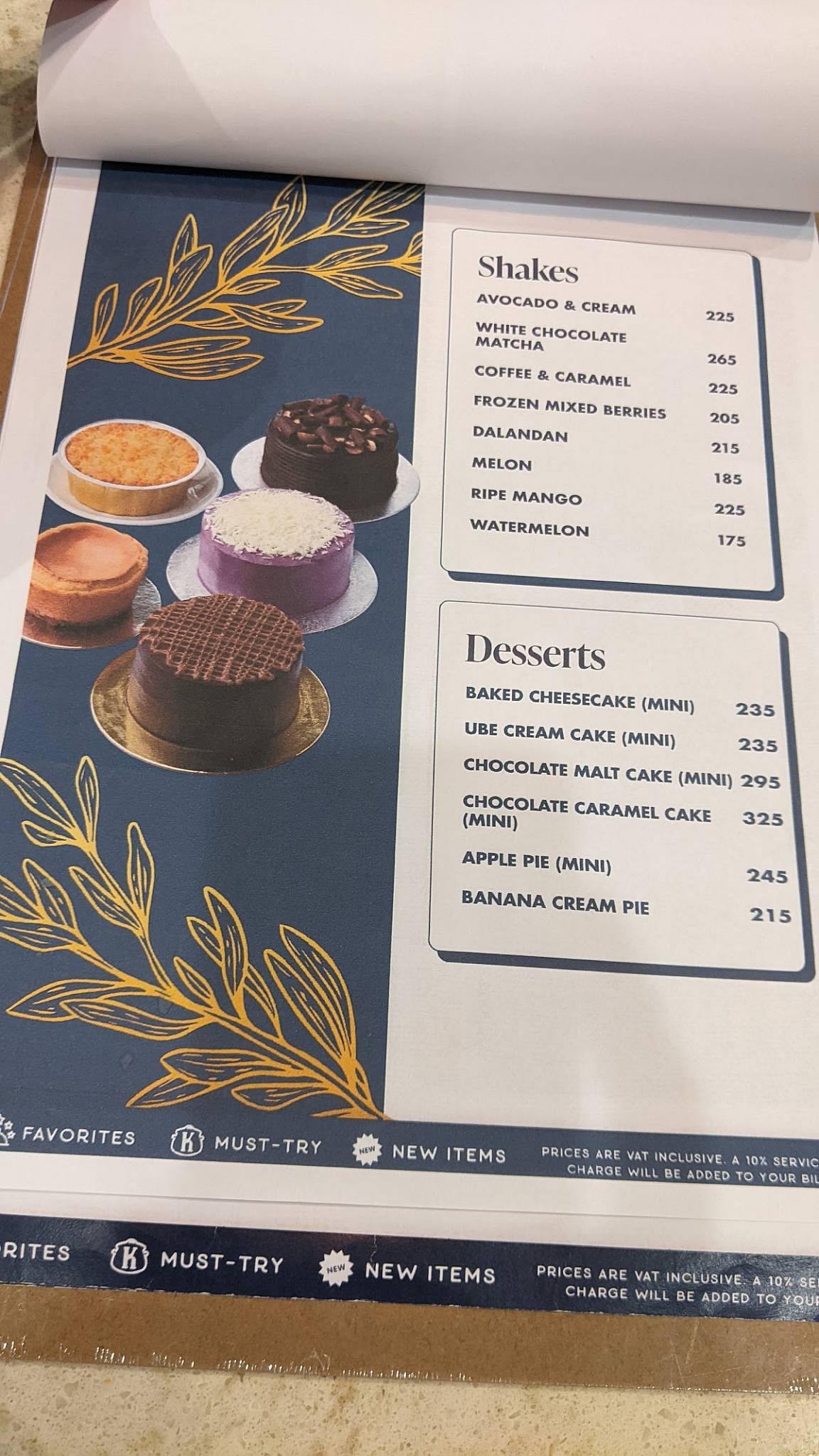 Menu at Kettle restaurant, Mandaluyong