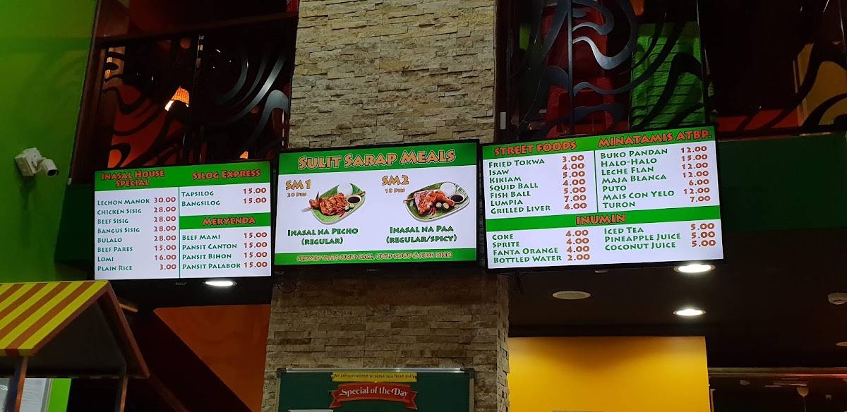 Carta del restaurante Mang Inasal House, Abu Dabi, F9QH+QXH - Al Salam St