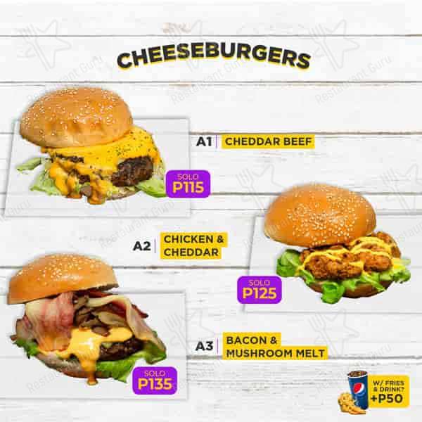 Menu at Everything But Cheese restaurant, Manila, JX2P+RQX