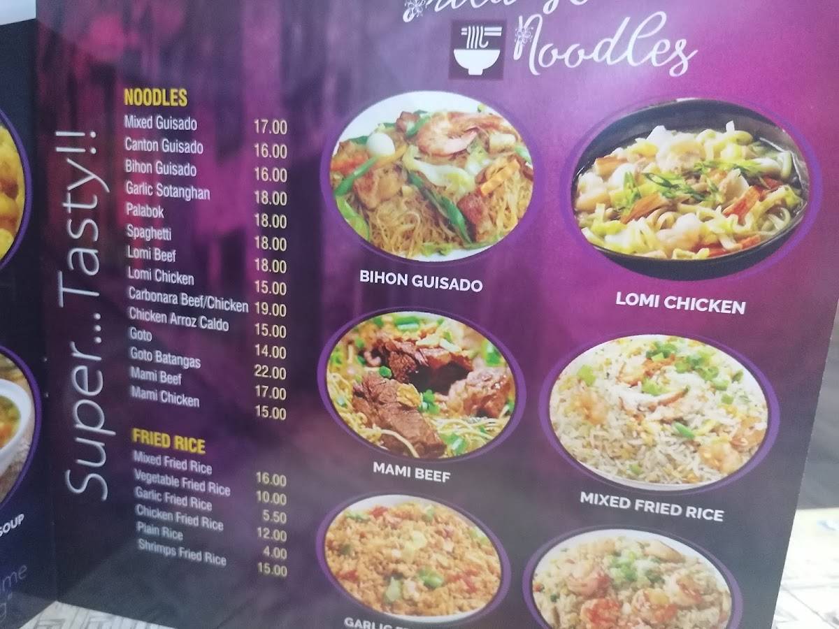 Menu at Manila Pinoy Restaurant And Bakery, Abu Dhabi, E18-02