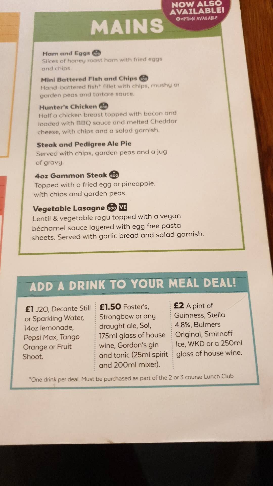 Menu at Rufford pub & bar, Mansfield, 335 Chesterfield Rd S