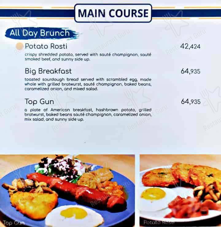 Menu at Marka Coffee & Kitchen cafe, Bandung, Talaga Bodas St No.32