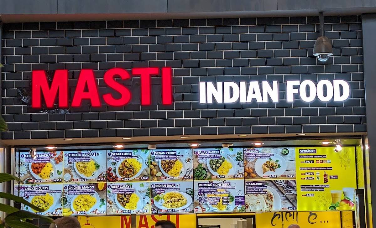 Speisekarte von Masti Indian Food restaurant, Oberhausen
