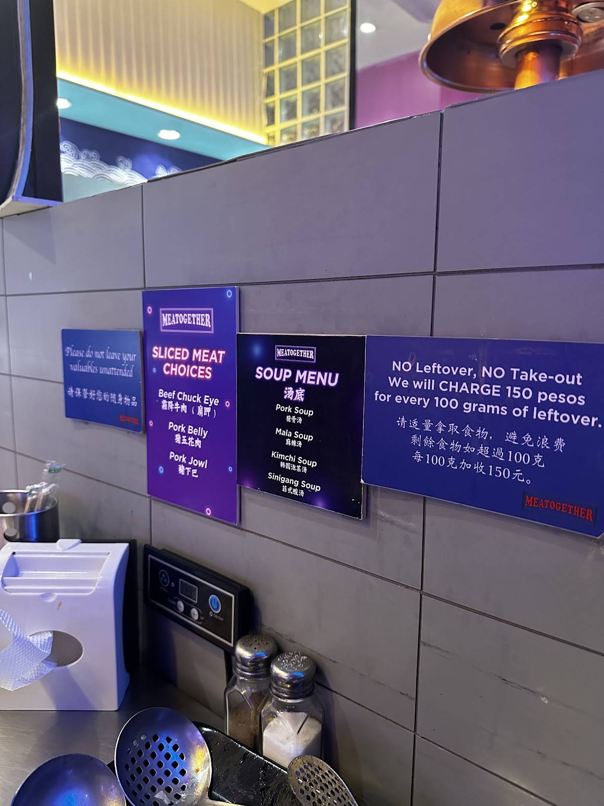 Menu at Meatogether Ayala Malls Central Bloc Cebu restaurant, Cebu City