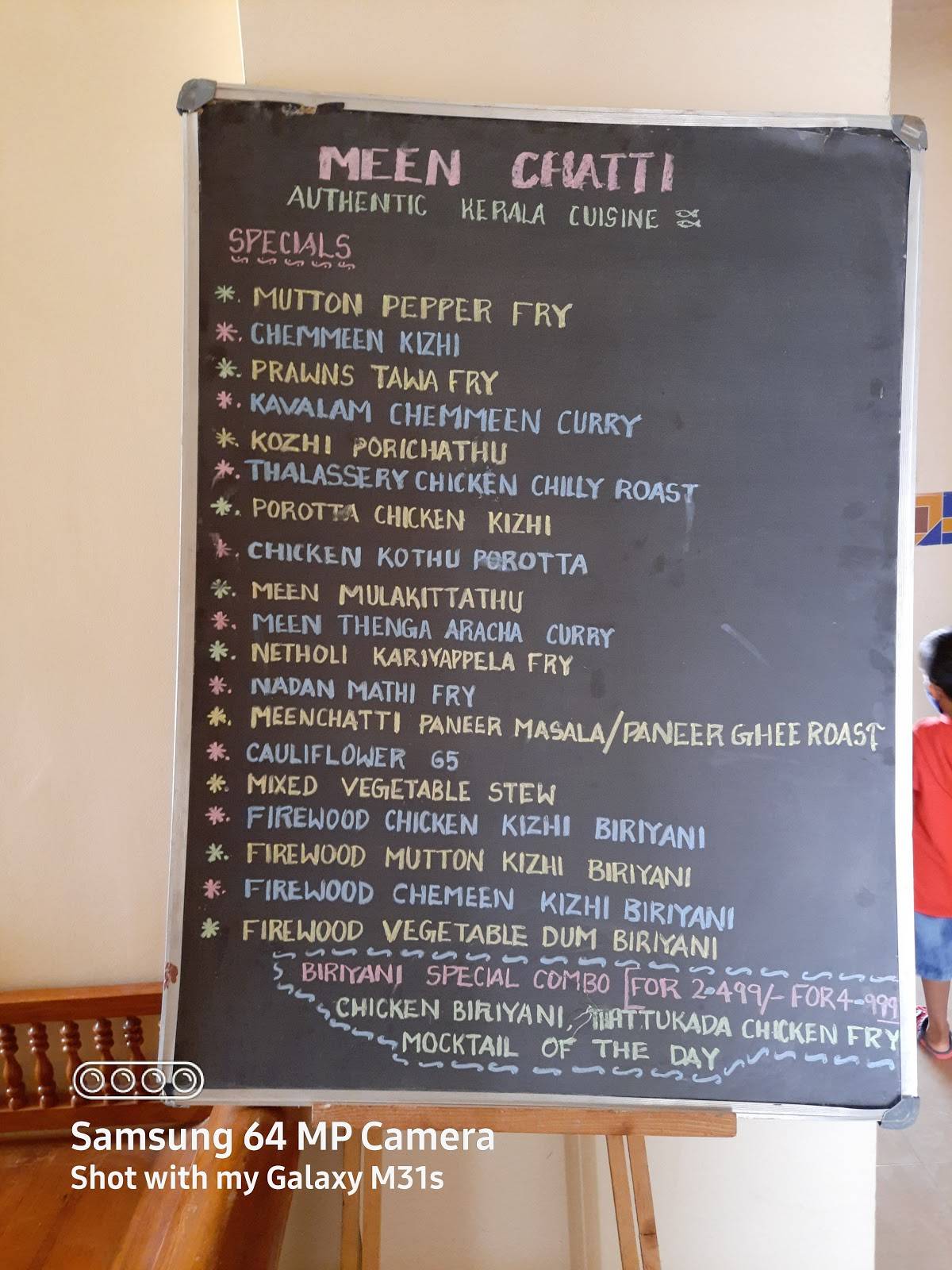 Menu at Meen Chatti(Authentic Kerala Cuisine), Bengaluru
