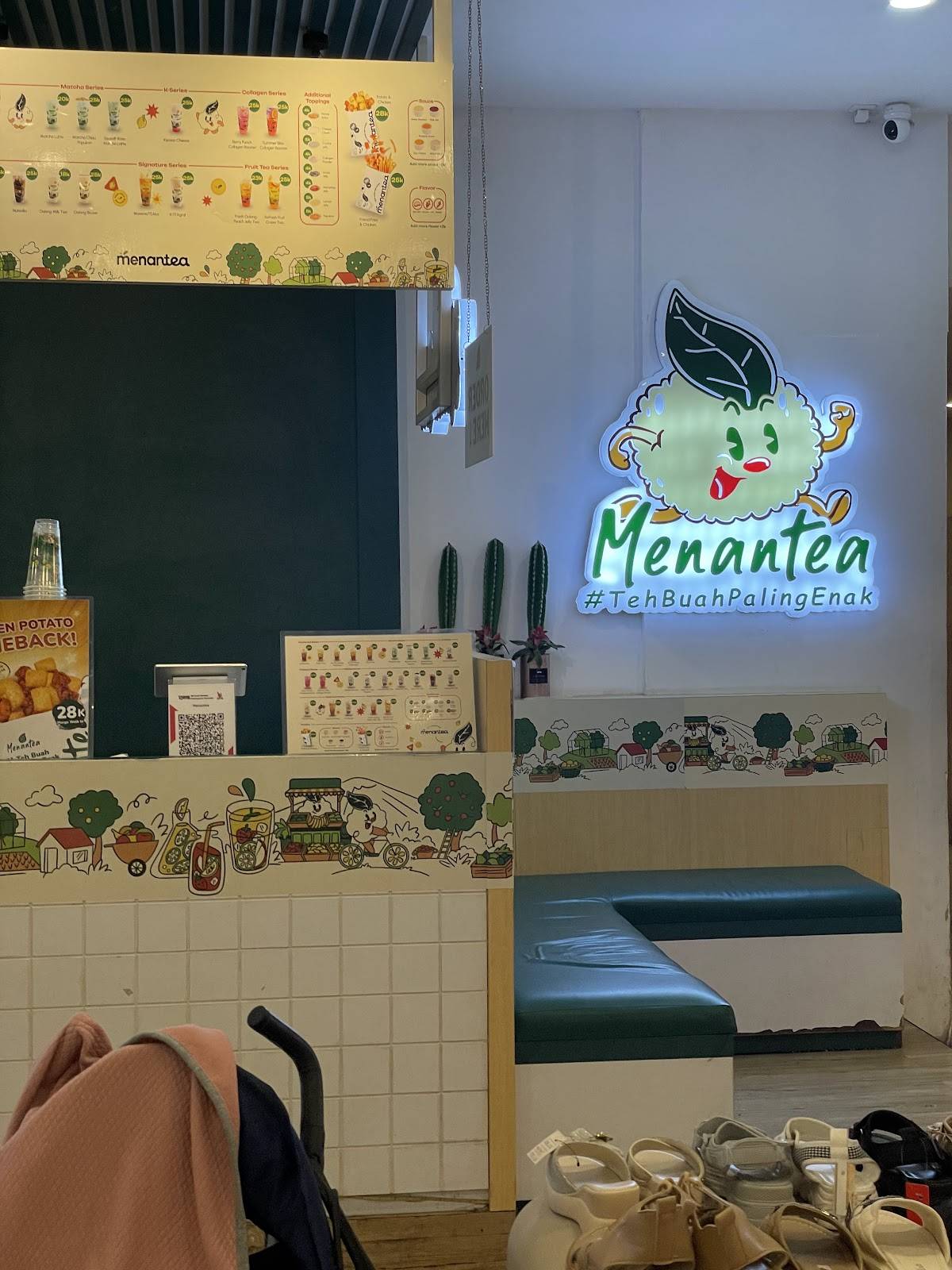 Menu at Menantea Malioboro Mall, Yogyakarta