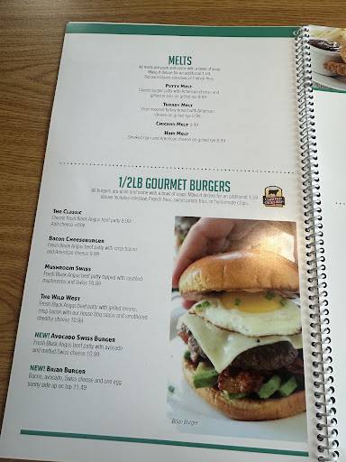 Menu at Two Sisters Restaurant, Milan
