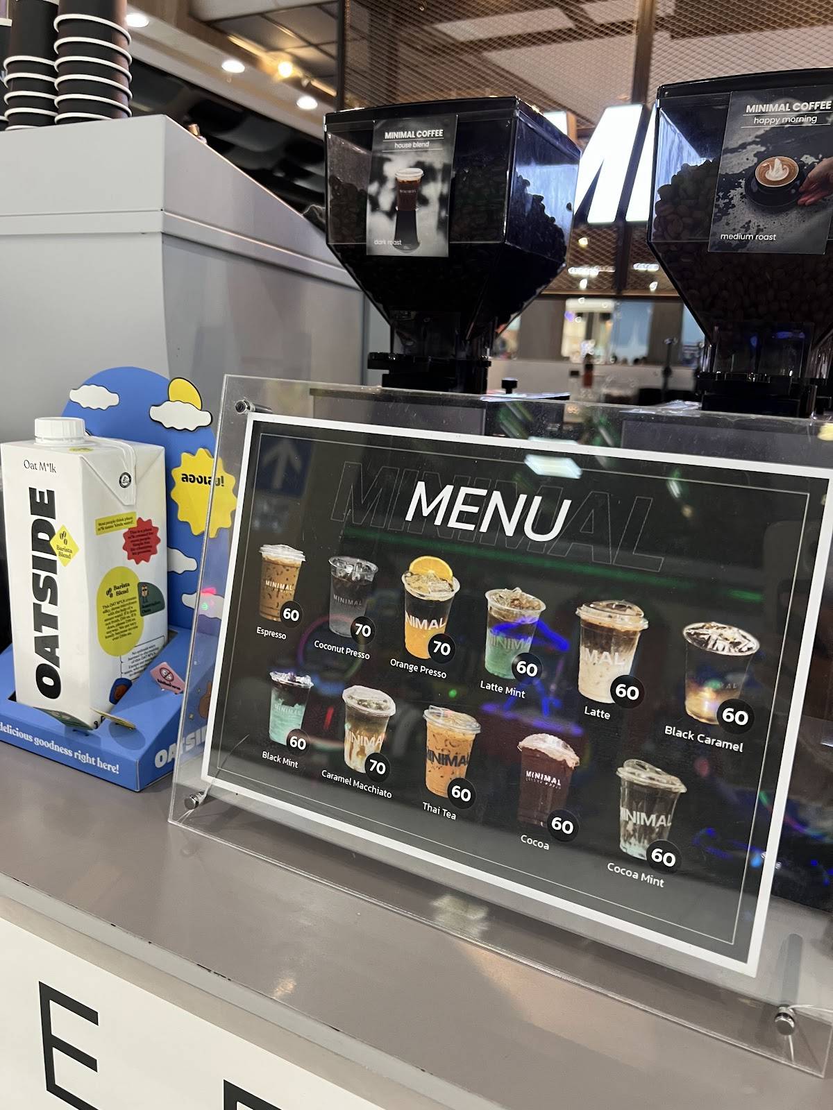 Carta de Minimal Coffee - Big C Rajdamri (มินิมอล บิ๊กซีราชดำริ ชั้น 4 ...
