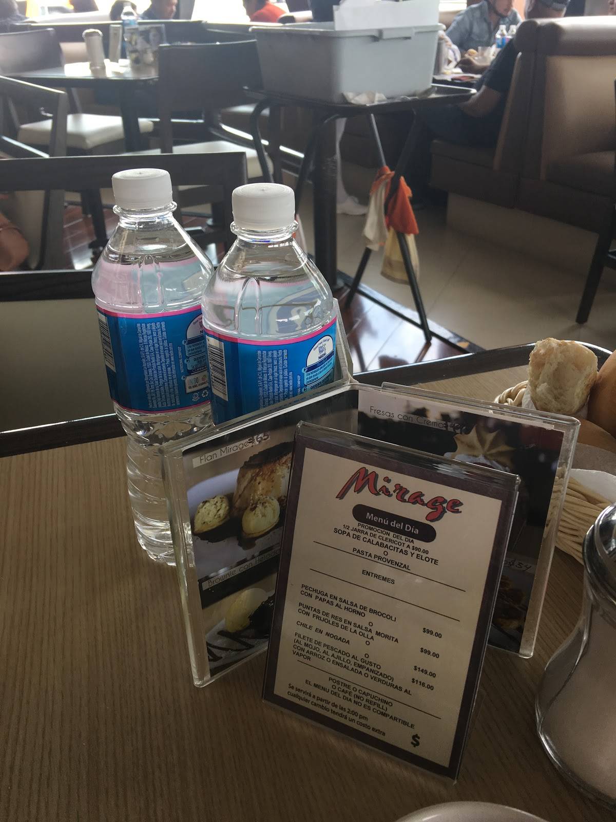 Carta del restaurante Mirage (Suc. Perisur), Pachuca del Soto, Plaza ...