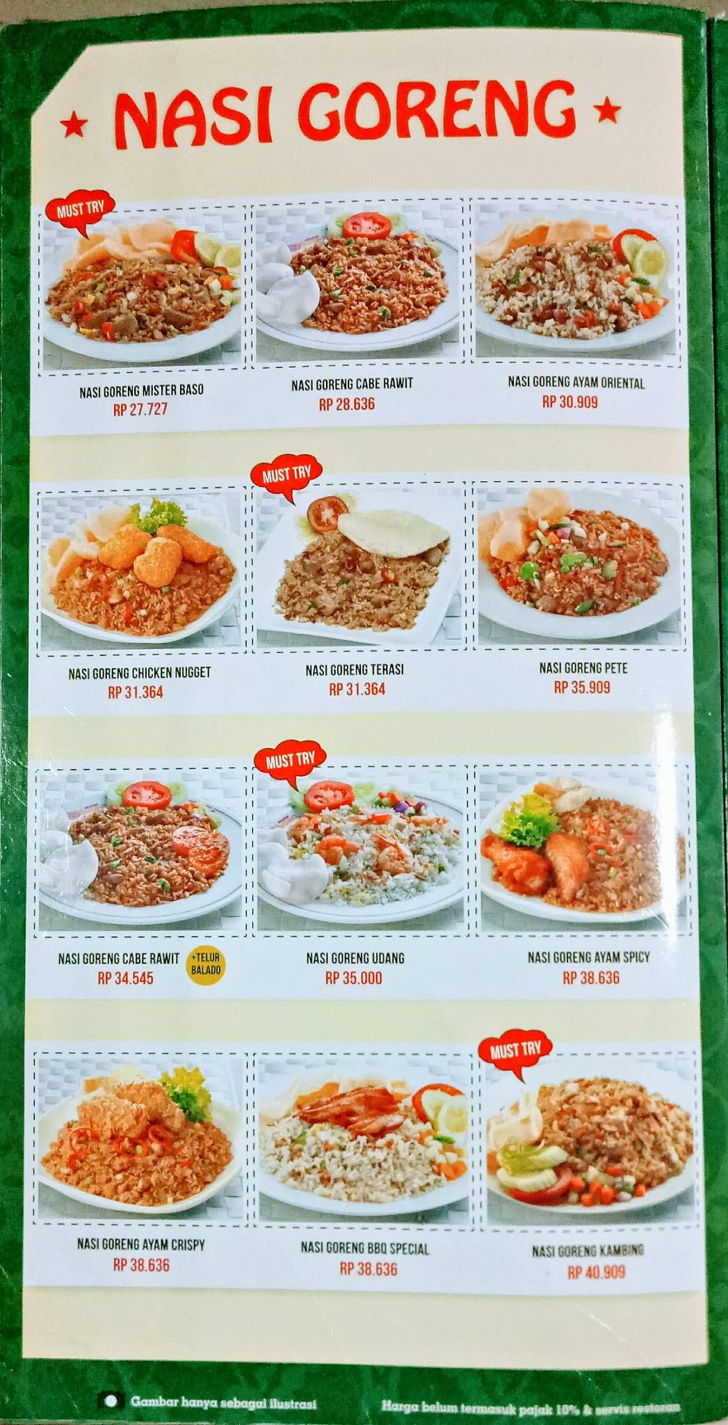 Menu at Mister Baso TAMINI SQUARE restaurant, East Jakarta, Mall Taman ...