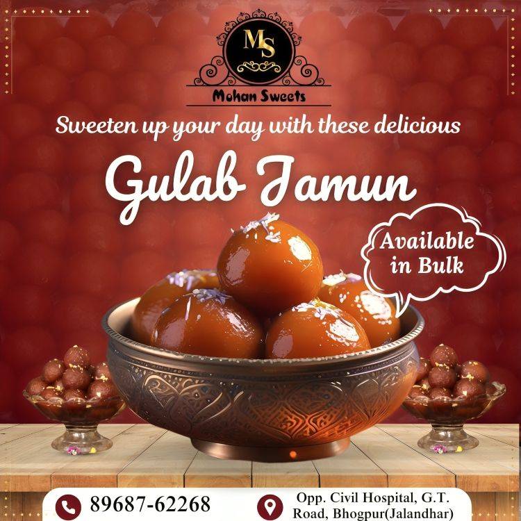 Menu at Mohan Sweets - Best Sweet Shop Best Bakery Shop best Fast Food ...