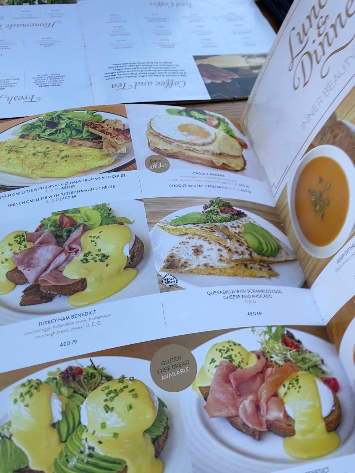Menu at Mondoux restaurant, Dubai, 21 Sheikh Mohammed bin Rashid Blvd