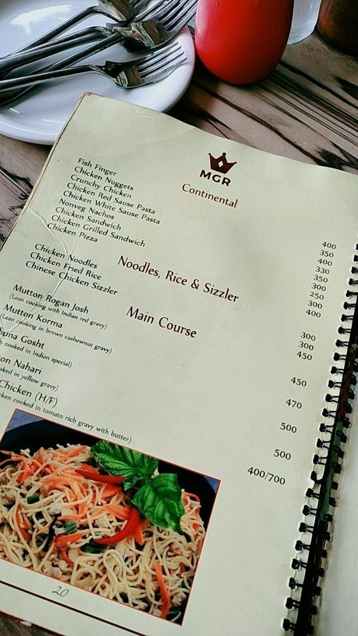 Menu at MGR Maheshwari Garden Restaurant, Moradabad, Sector 7