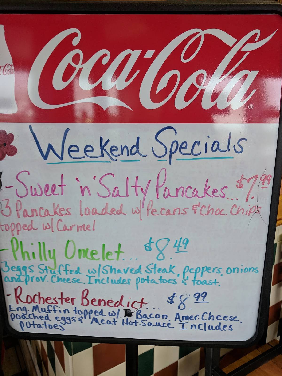 Menu at Mr. Beenz Diner restaurant, Rochester