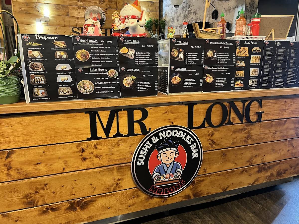 Speisekarte von Mr Long Sushi restaurant, Frankfurt am Main