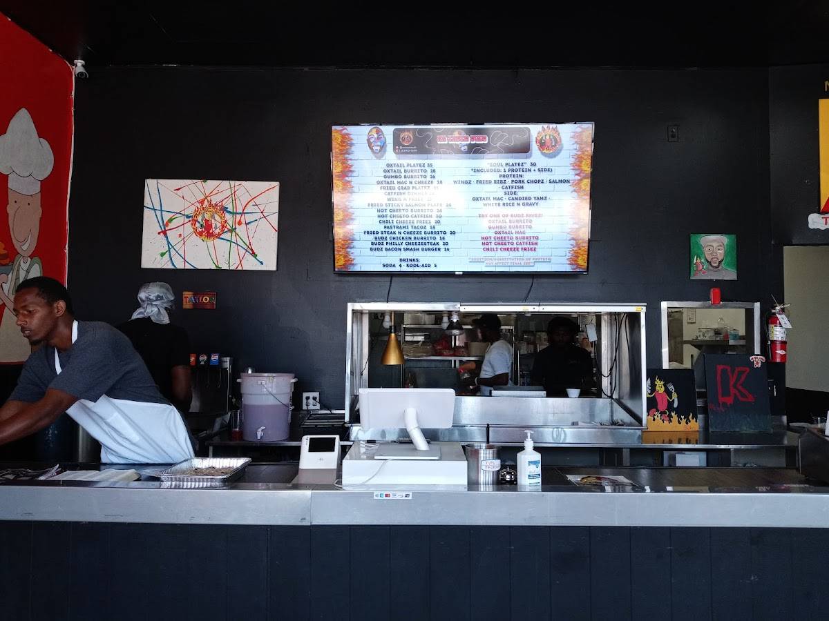 Menu at Mr.TasteBudz restaurant, Los Angeles
