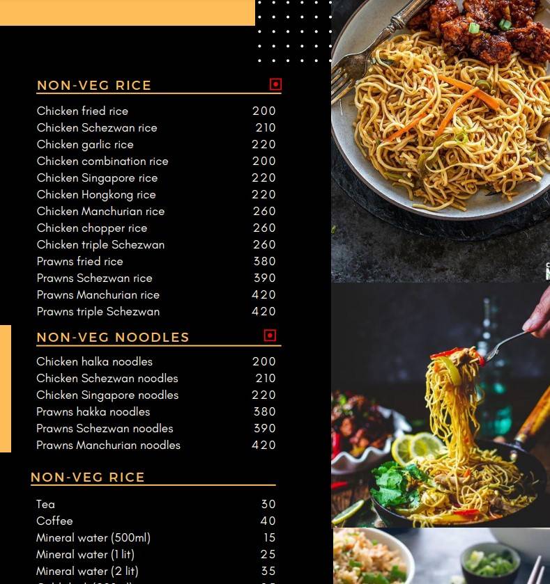 Menu at Exotic The Restro, Mumbai