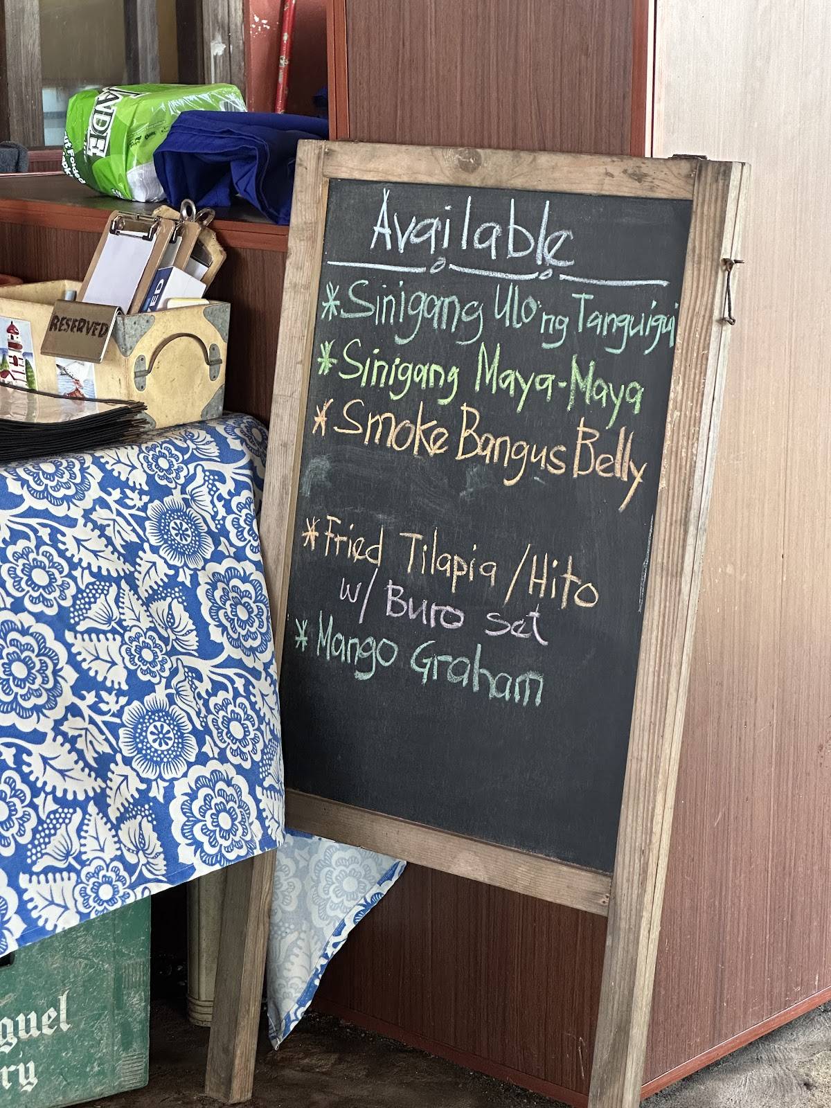 Menu at NATALNA GRILLE restaurant, San Fernando, Pagudpod San Vicente Rd