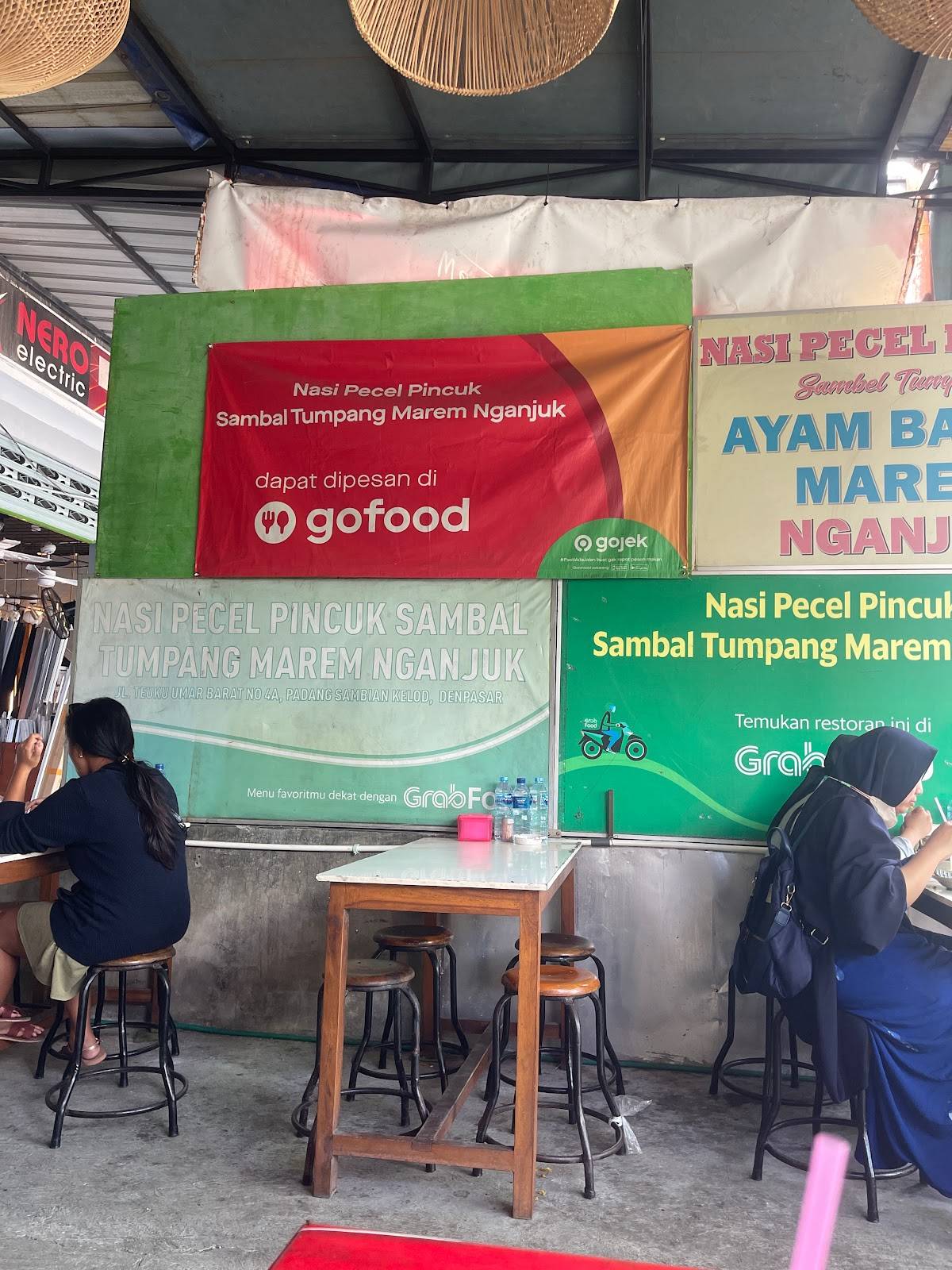 Menu at Nasi Pecel Pincuk Marem Nganjuk restaurant, Denpasar