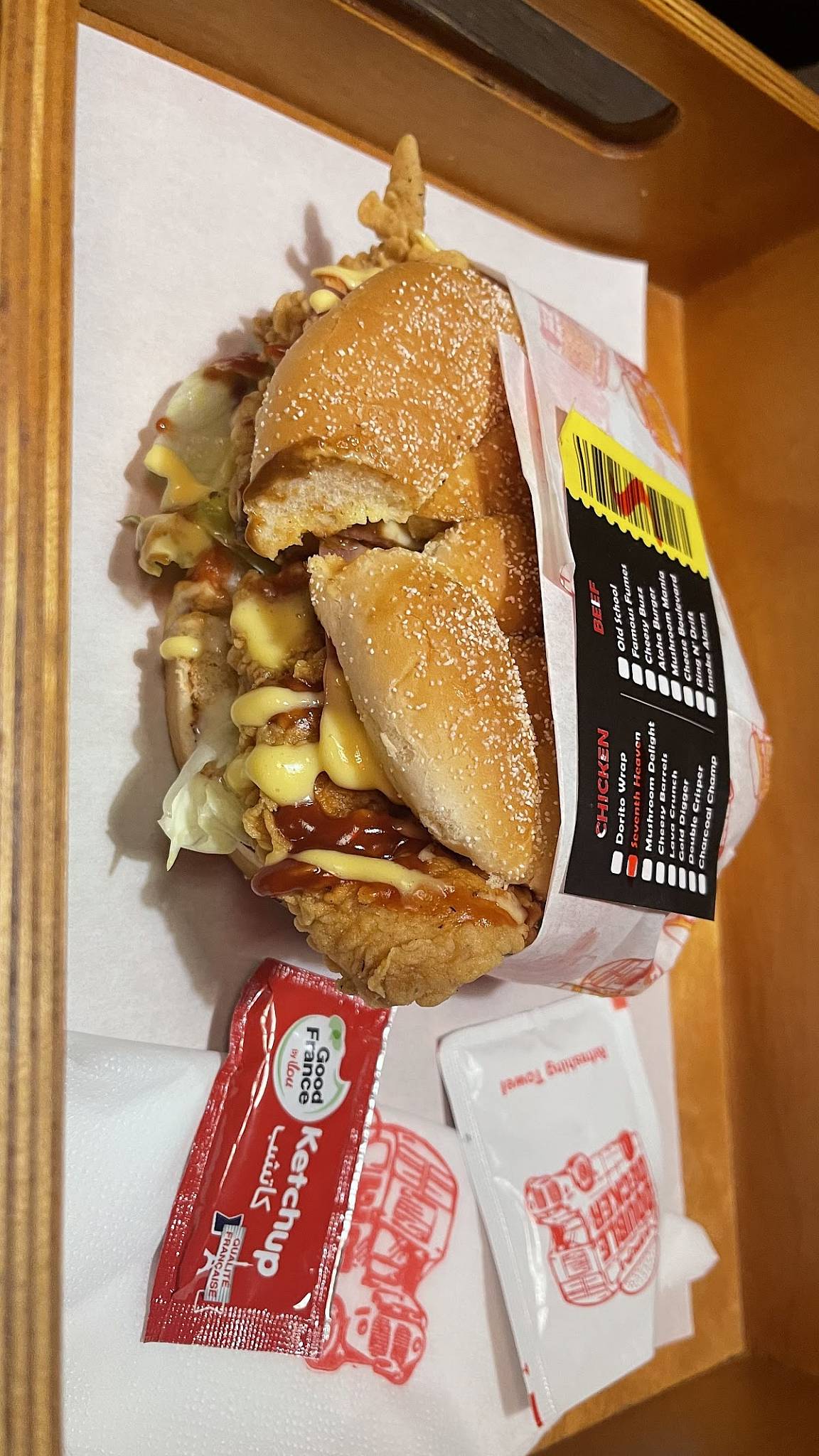 Menu at Double Decker restaurant, New Cairo City