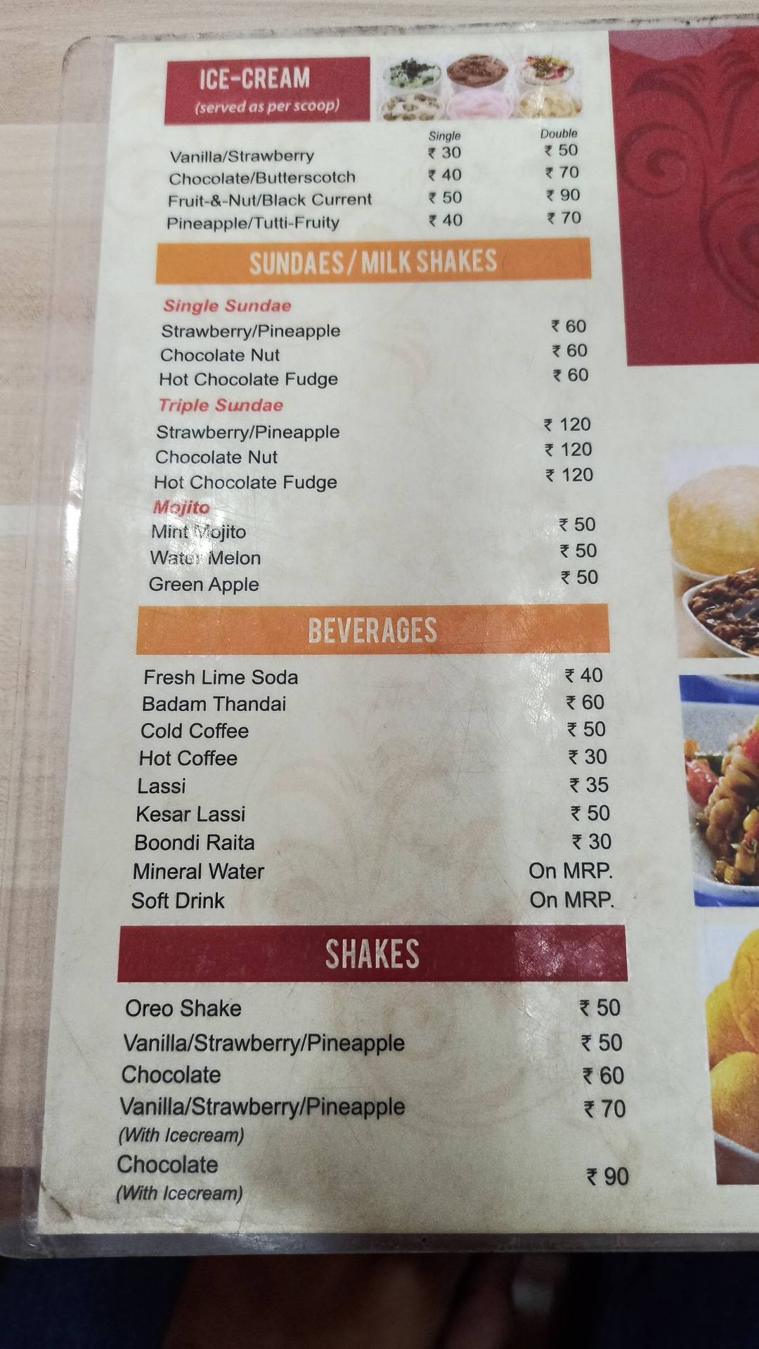 Menu at New Madan Sweets & Restaurant, Ghaziabad