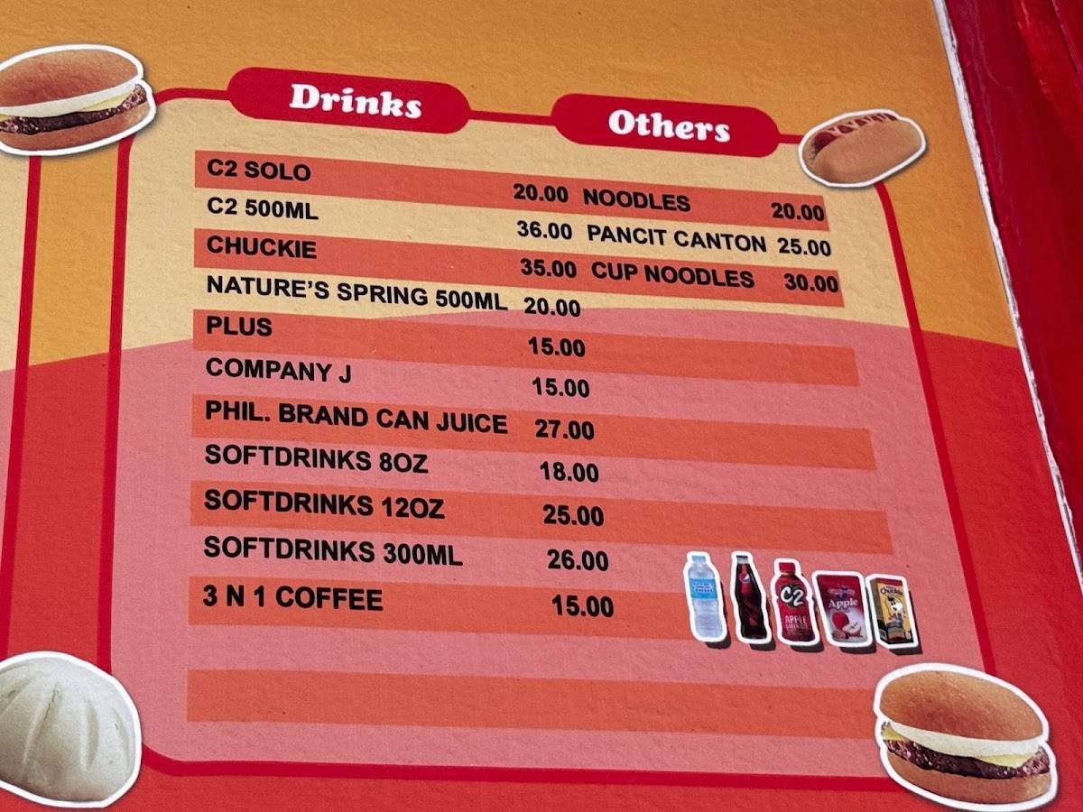 Carta del restaurante Nicey Burger Junction Mactan Newtown Branch ...