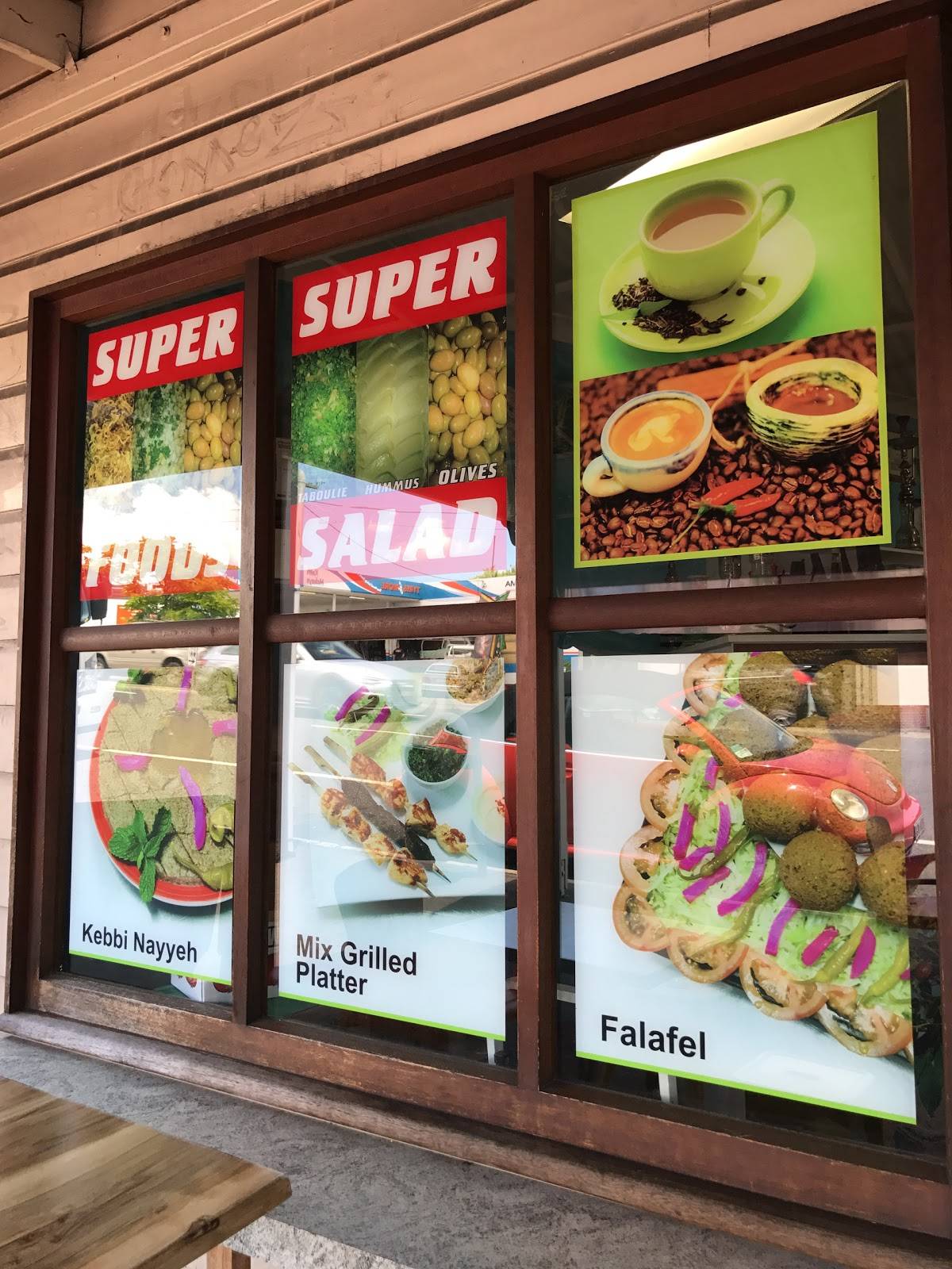 Menu at No No's Lebanese Cuisine restaurant, Red Hill