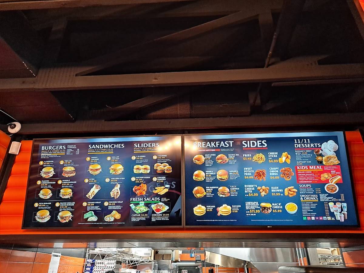 Menu at 11/11 Crispy Chicken & Burgers - Novi restaurant, Novi