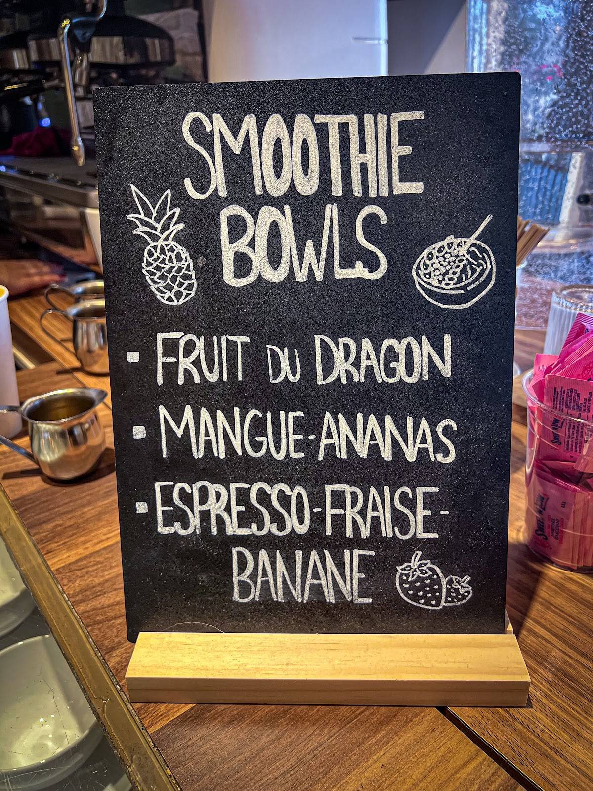 Menu at Olive Café, Repentigny