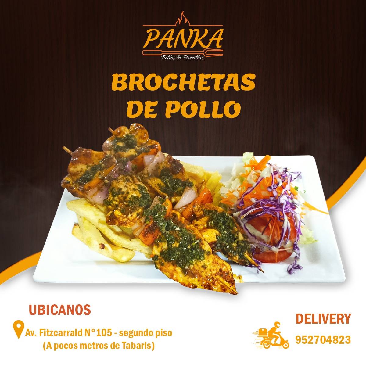 Menu at PANKA Pollos & Parrillas, Huaraz