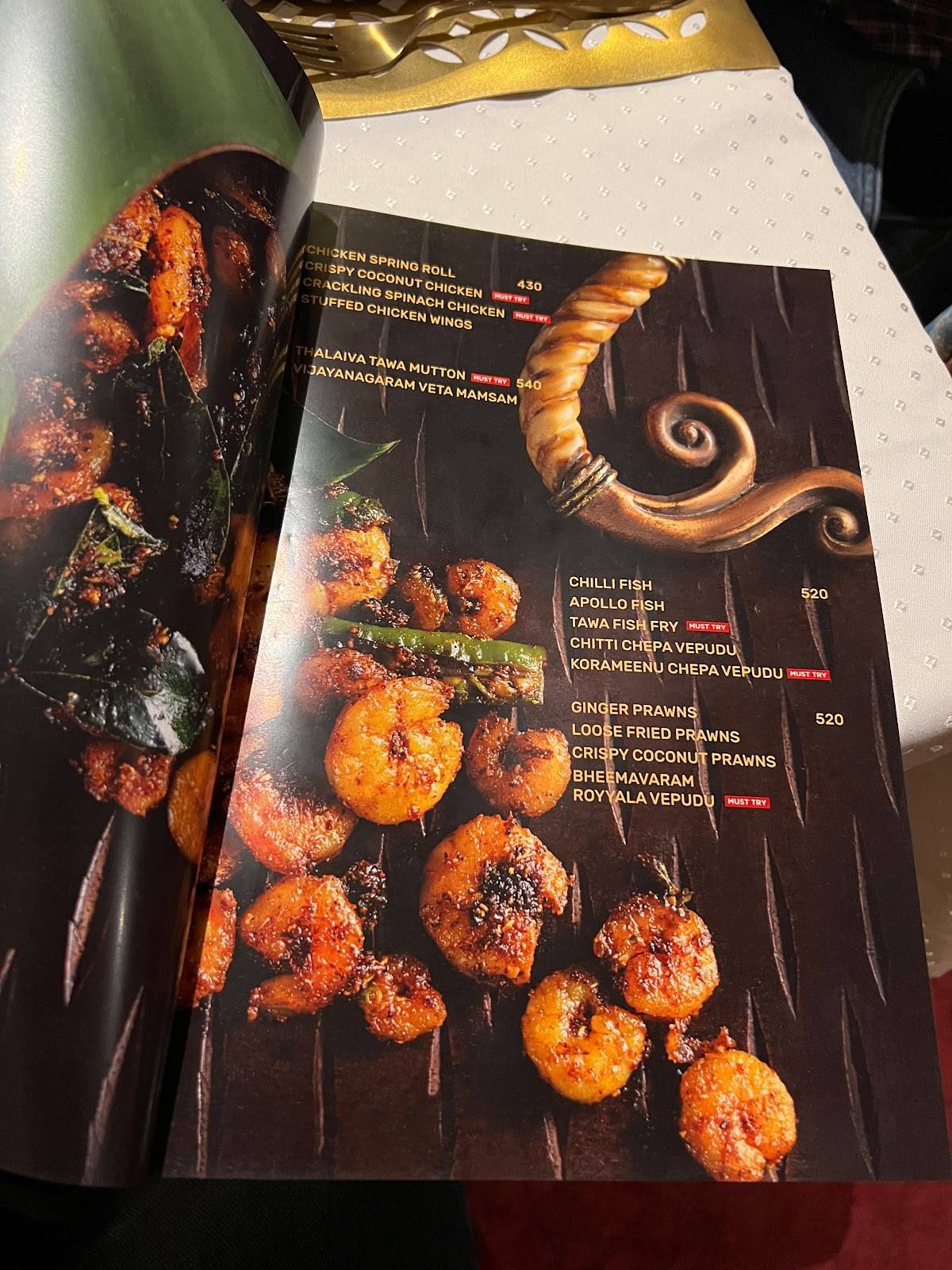 Menu at Pakka Local Hitech City, Hyderabad