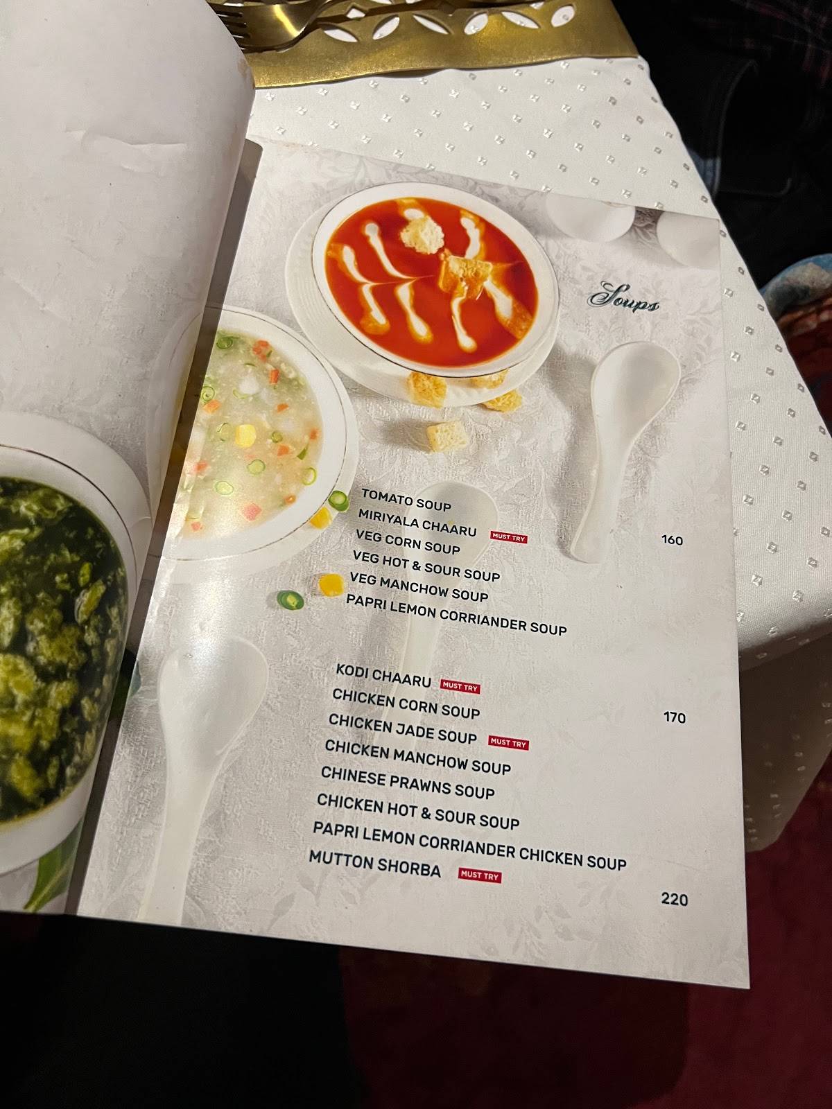 Menu at Pakka Local Hitech City, Hyderabad