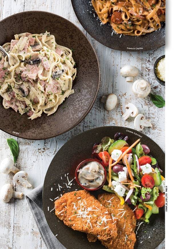 Menu at Panarottis Wonderpark restaurant, Pretoria, Shop 324 & 325