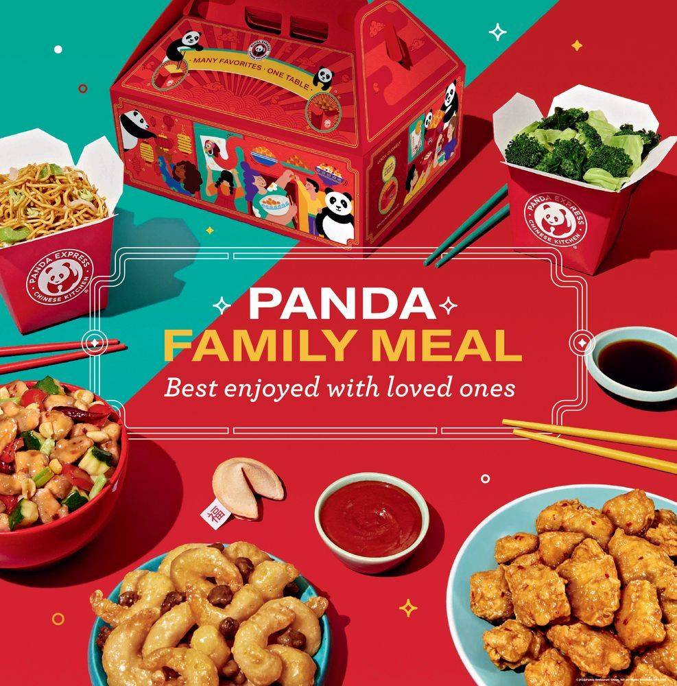 Menu at Panda Express fast food, Pasco, W Court St