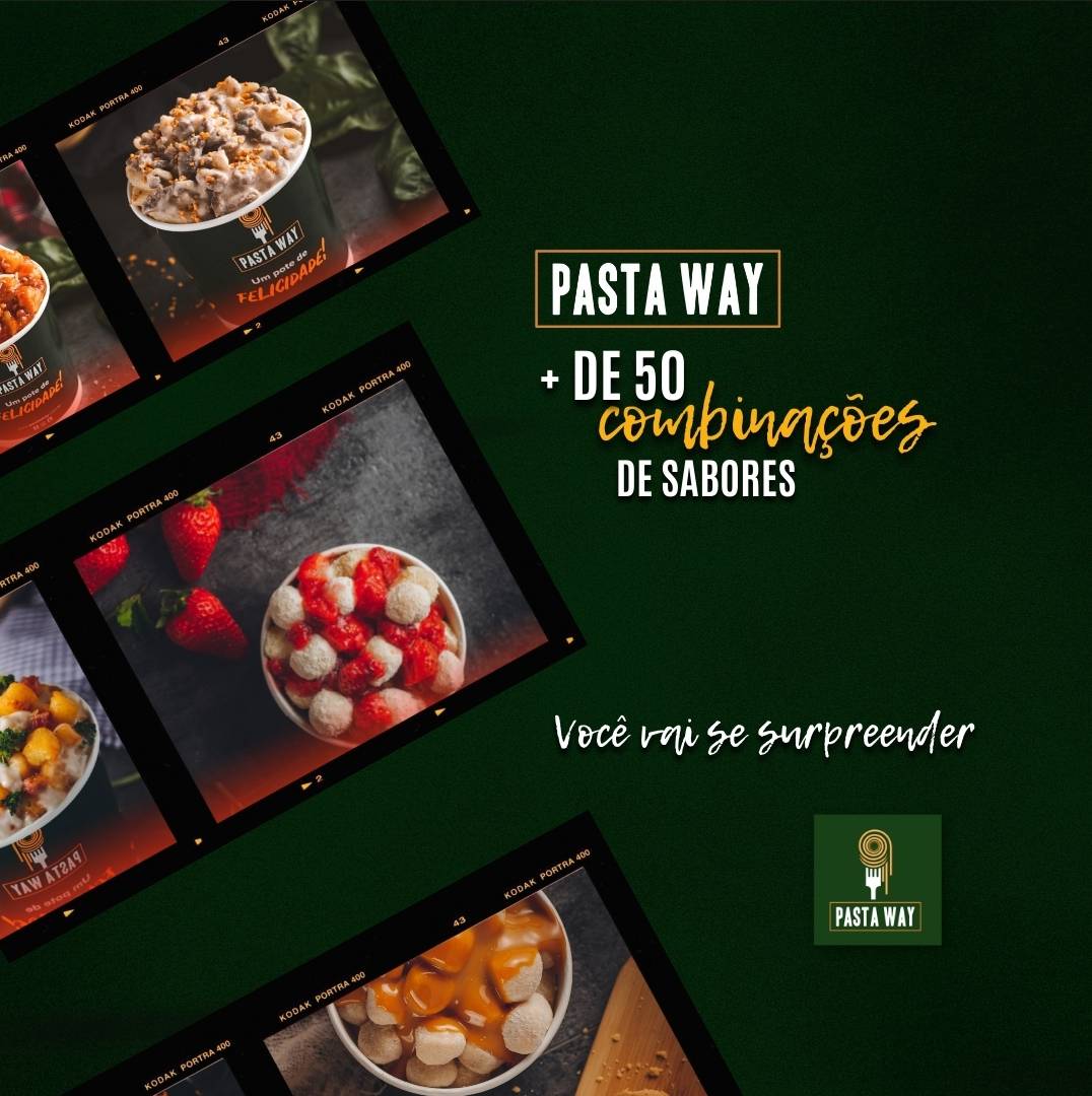 Menu em Pasta Way Chapecó restaurante, Chapecó