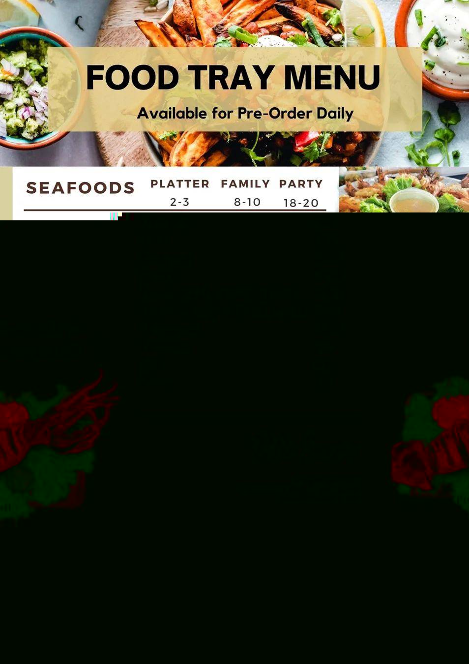 Menu at Patio Enrico restaurant, Tuguegarao City, JQP2+HF3