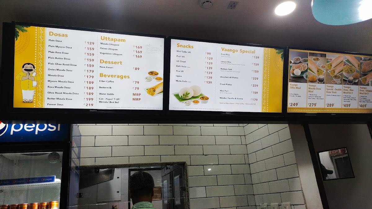 Menu at Vaango Ambuja Mall Patna, Patna