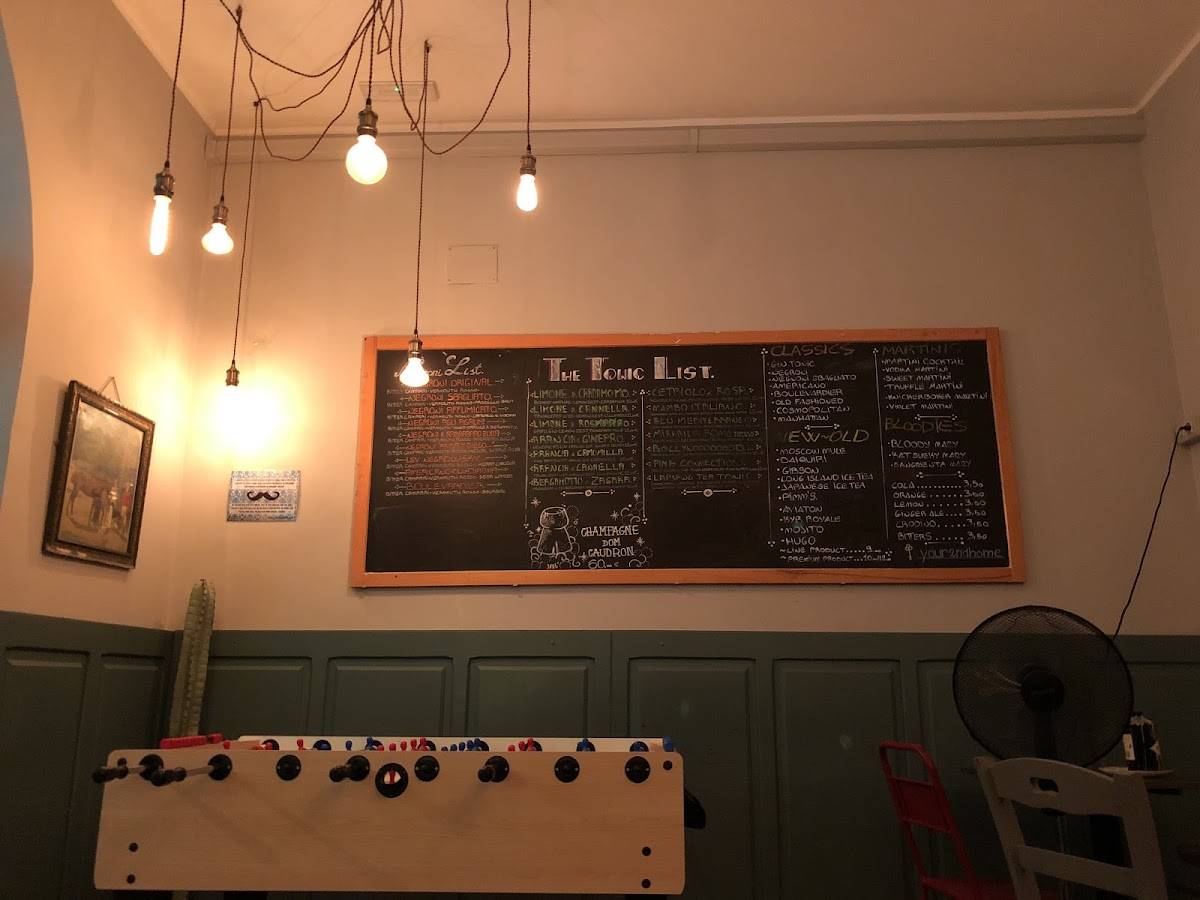 Menu da Peaky Blinders Cocktail Bar, Roma