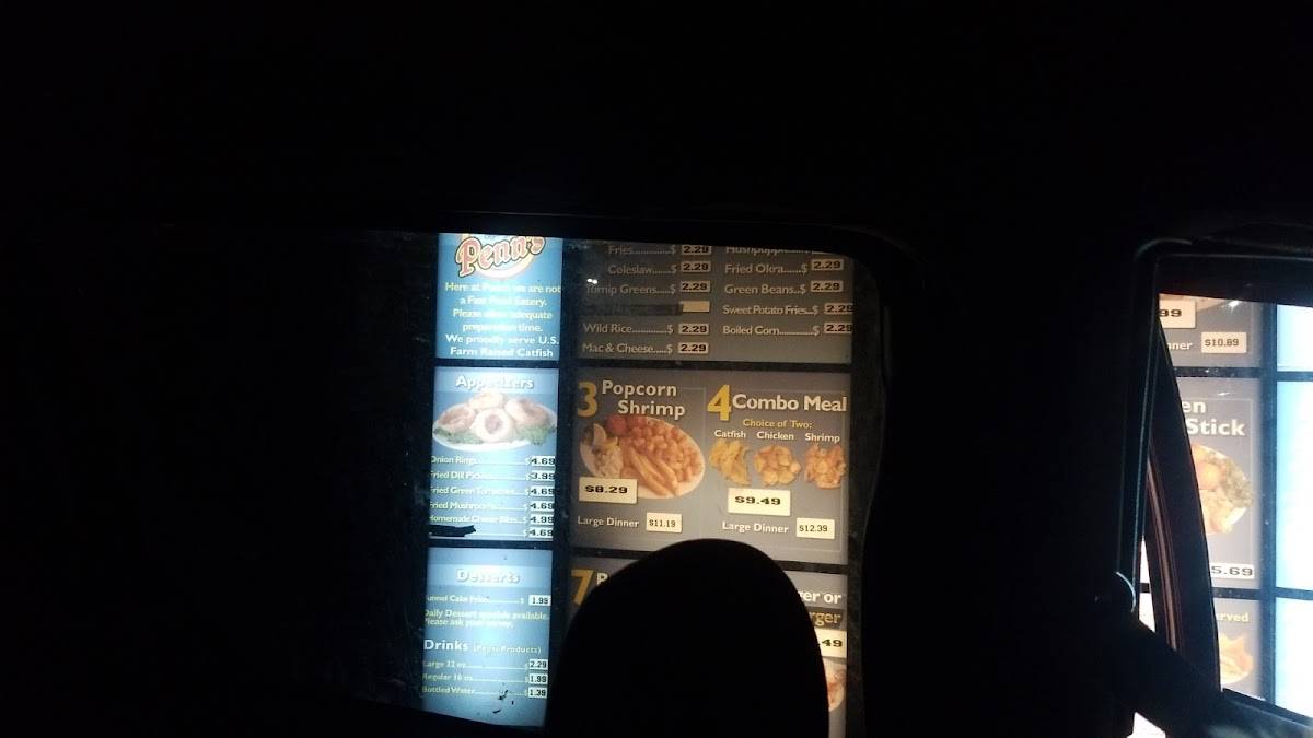 Menu at Penn's Fish House Restaurants, Ridgeland, 796 Lake Harbour Dr